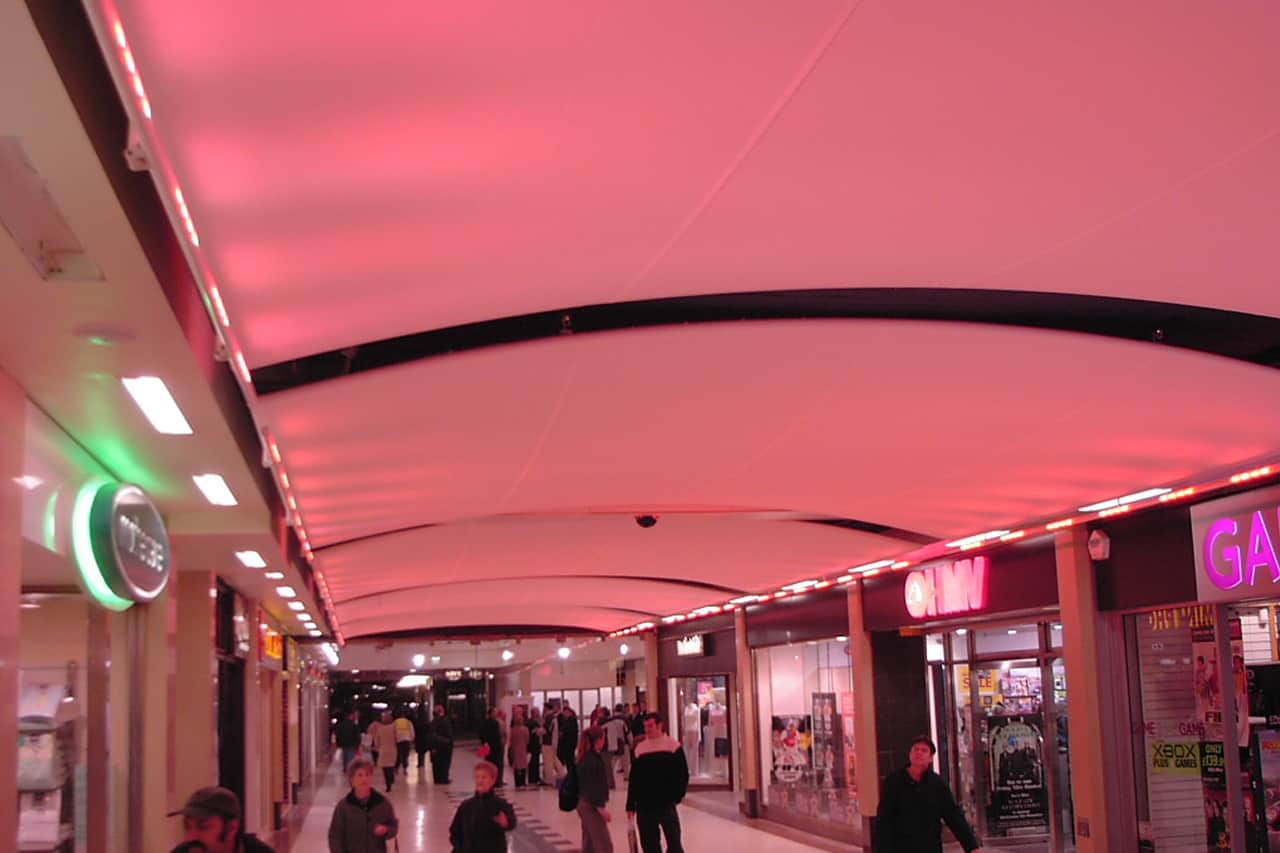 Interior fabric walkway - Architen Landrell