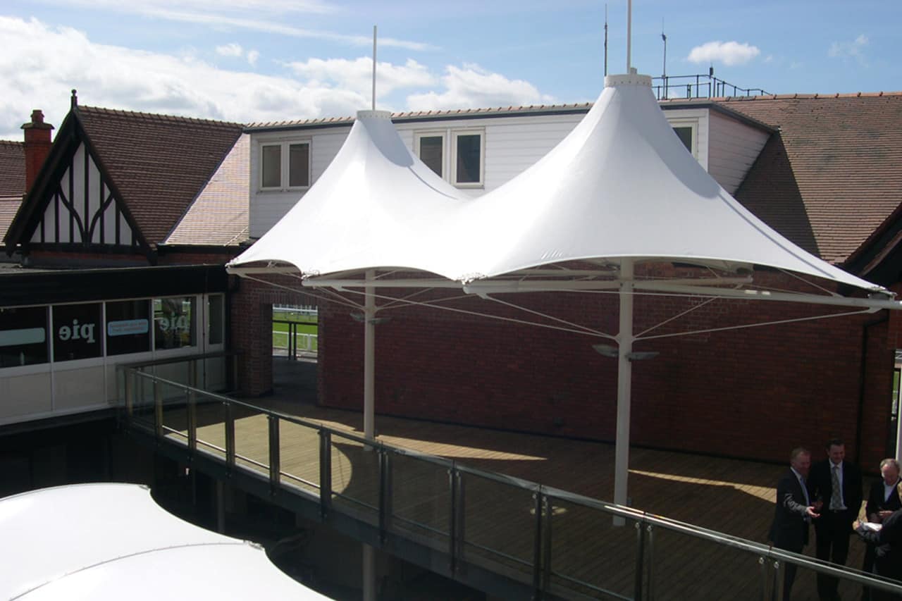 Spectators area canopies - Architen Landrell