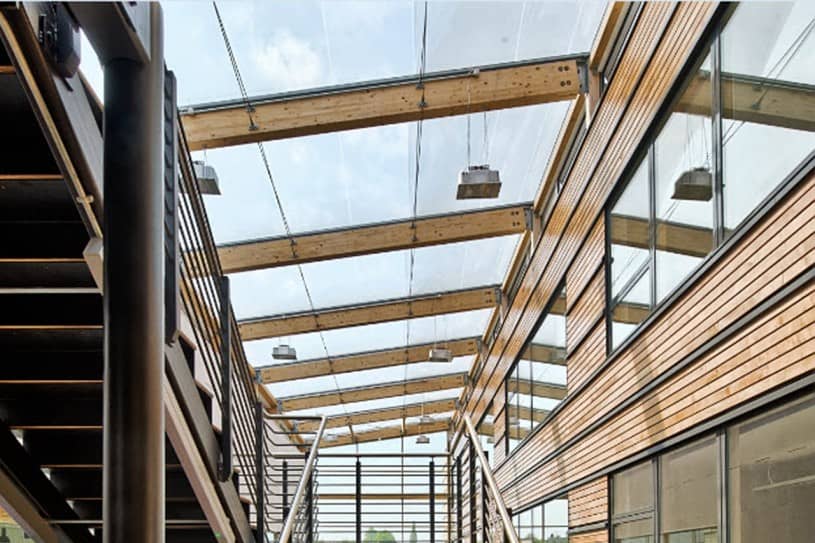 ETFE insulated roof - Architen Landrell