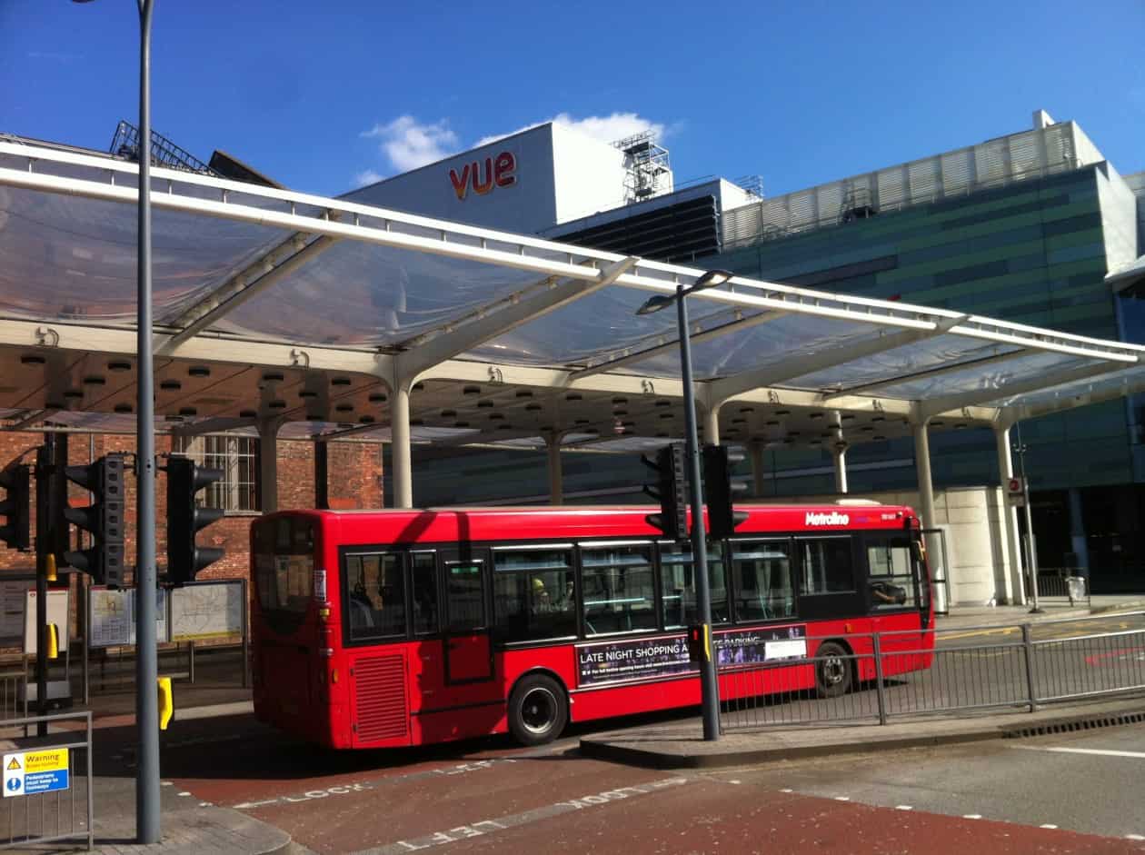 ETFE canopy bus station - Architen Landrell