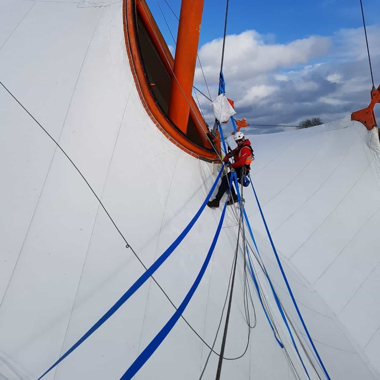 Modifying an existing fabric structure - Architen Landrell