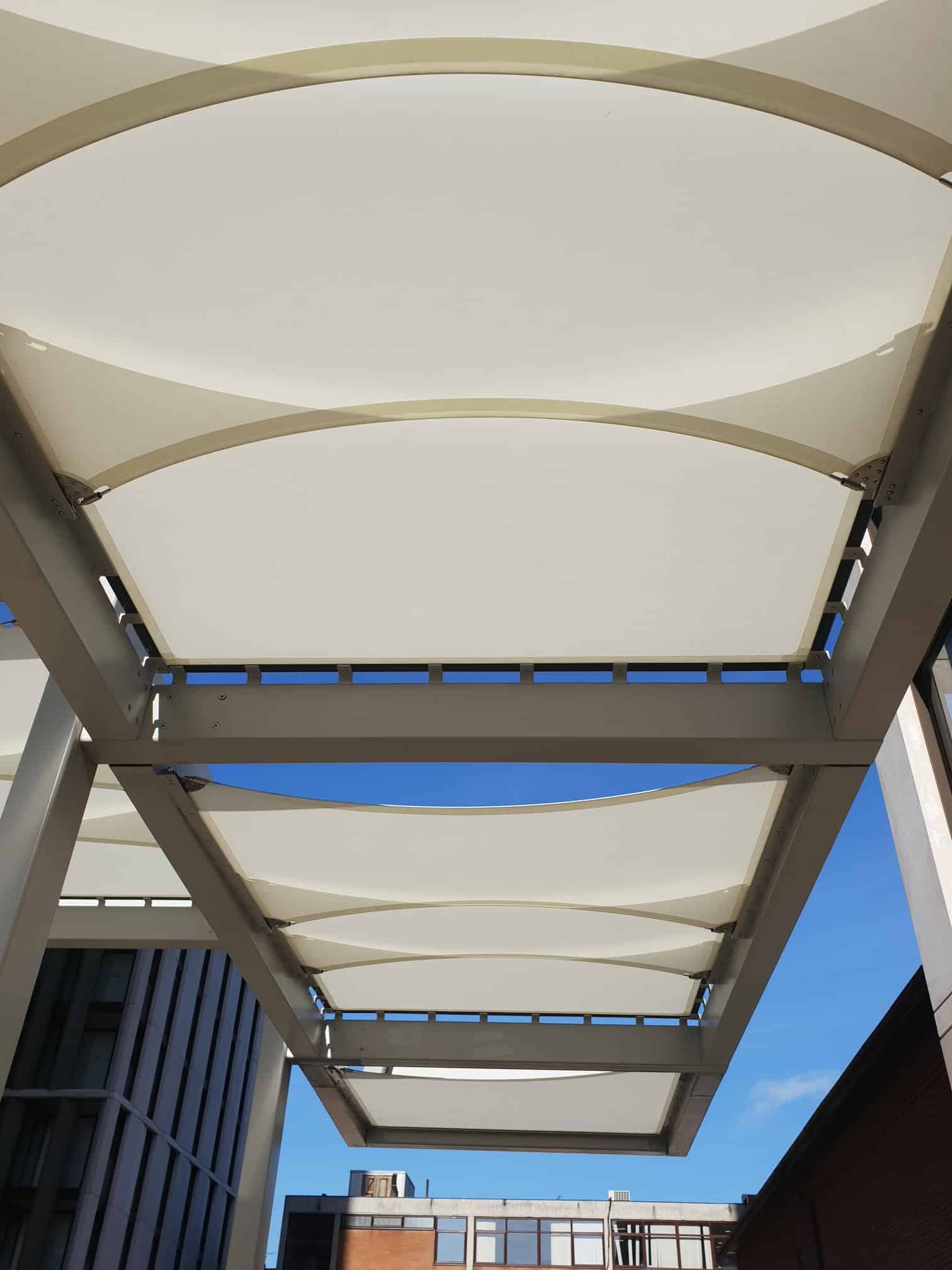 Tensile fabric canopy - Architen Landrell