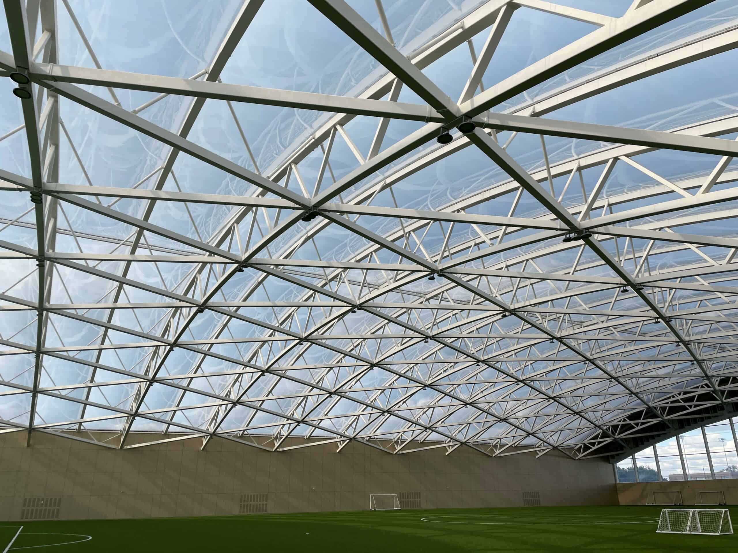 ETFE Cushion Roof to Premier League Training Ground | Architen Landrell
