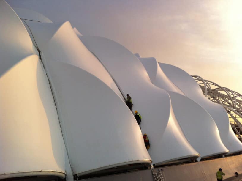 Stretched membrane roof - Architen Landrell